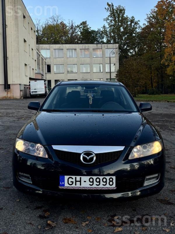 Melns Mazda 6 2007 Ogre, ar dzinēja tilpumu 2.00 L un nobraukumu 179 tūkst. km par 600 €, foto 1 vietnē AUTOMOTO.COM.LV