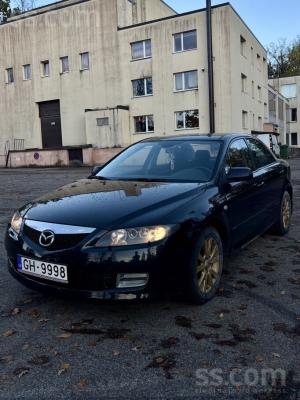 Черный Мазда 6 2007 в Огре, объемом двигателя 2.00 л и пробегом 179 тыс. км за 600 €, фото 4 на AUTOMOTO.COM.LV