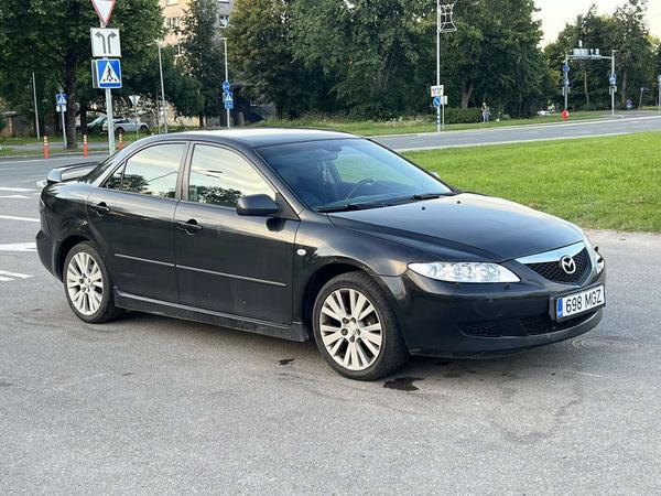 Melns Mazda 6 2007 Narva, ar dzinēja tilpumu 2.20 L un nobraukumu 235 tūkst. km par 1499 €, foto 3 vietnē AUTOMOTO.COM.LV