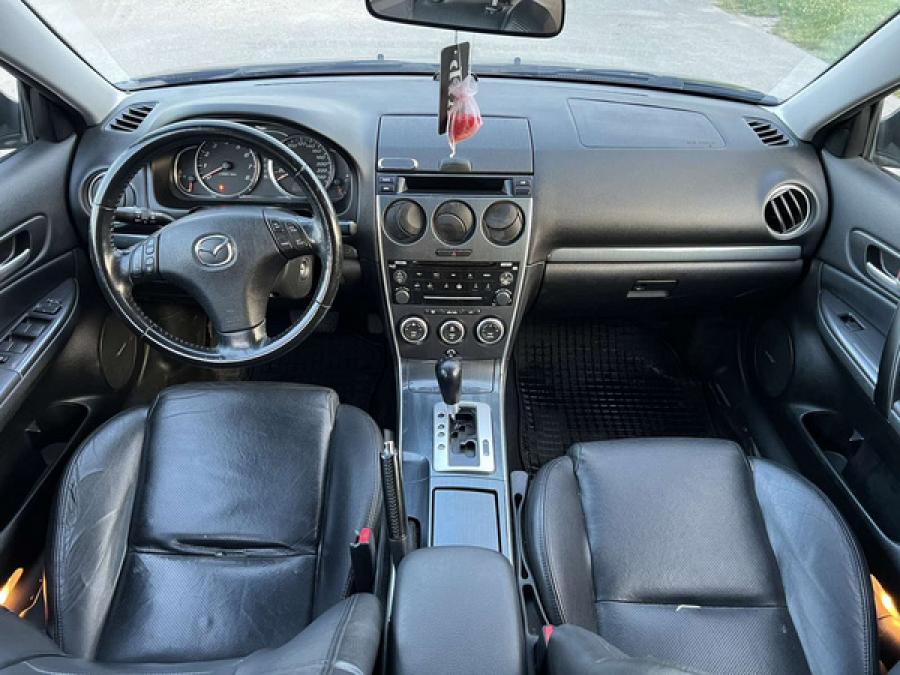 Melns Mazda 6 2007 Narva, ar dzinēja tilpumu 2.20 L un nobraukumu 235 tūkst. km par 1499 €, foto 12 vietnē AUTOMOTO.COM.LV