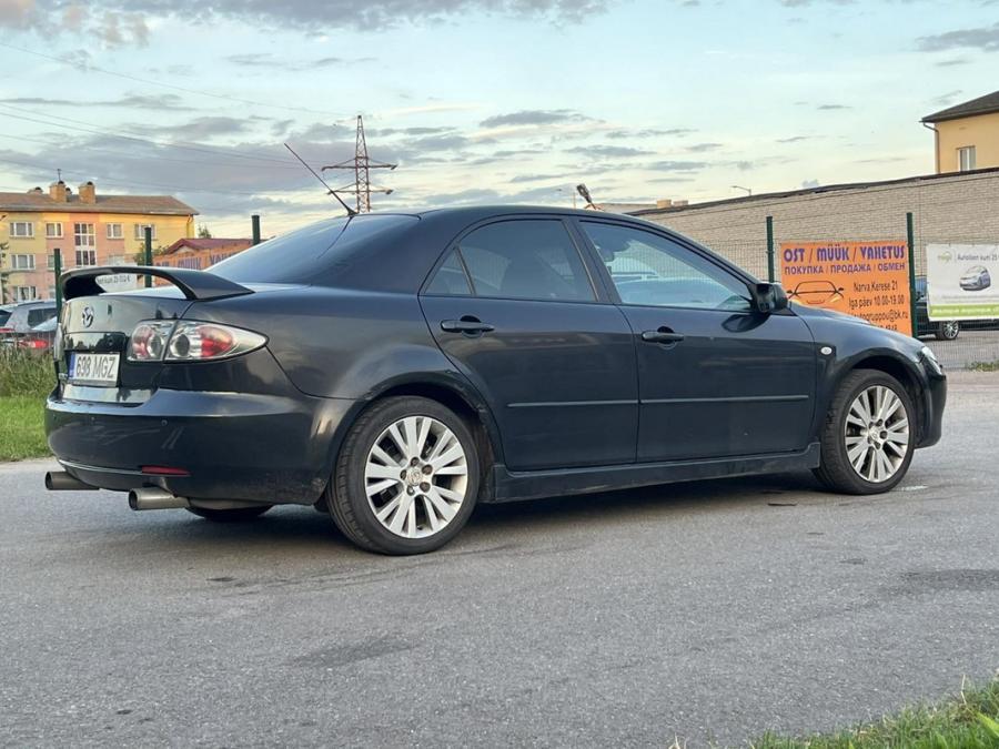 Melns Mazda 6 2007 Narva, ar dzinēja tilpumu 2.20 L un nobraukumu 235 tūkst. km par 1499 €, foto 20 vietnē AUTOMOTO.COM.LV