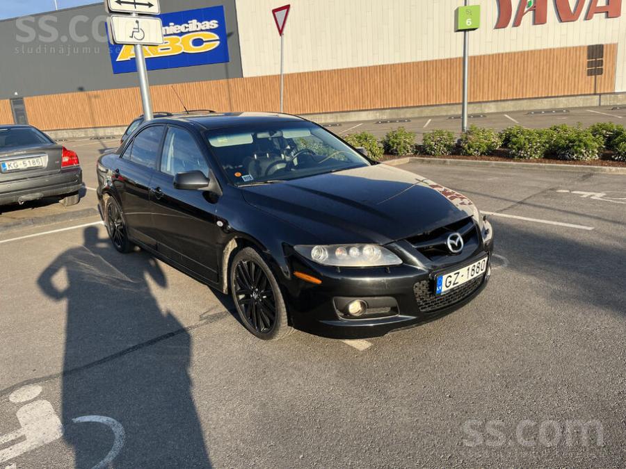 Черный Мазда 6 2007 в Рига, объемом двигателя 2.30 л и пробегом 180 тыс. км за 1500 €, фото 5 на AUTOMOTO.COM.LV