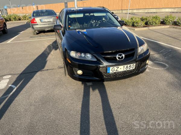 Melns Mazda 6 2007 Rīga, ar dzinēja tilpumu 2.30 L un nobraukumu 180 tūkst. km par 1500 €, foto 7 vietnē AUTOMOTO.COM.LV