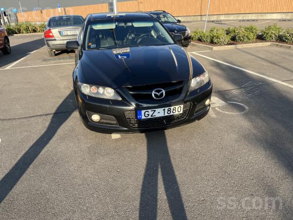 Melns Mazda 6 2007 Rīga, ar dzinēja tilpumu 2.30 L un nobraukumu 180 tūkst. km par 1500 €, foto 8 vietnē AUTOMOTO.COM.LV