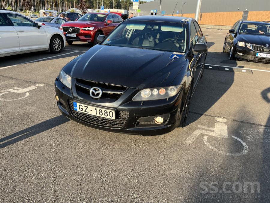 Черный Мазда 6 2007 в Рига, объемом двигателя 2.30 л и пробегом 180 тыс. км за 1500 €, фото 13 на AUTOMOTO.COM.LV