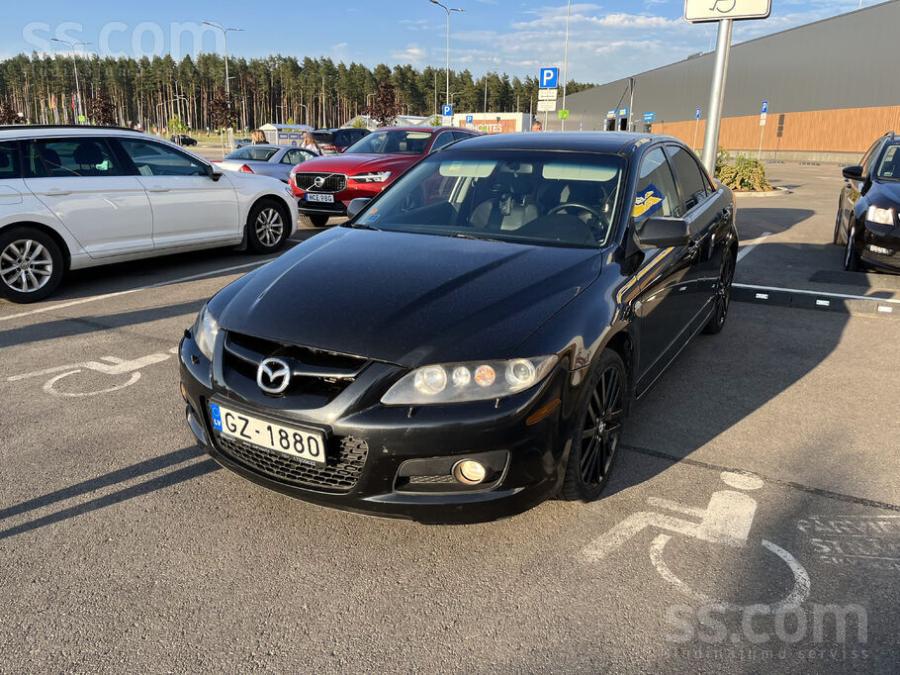 Черный Мазда 6 2007 в Рига, объемом двигателя 2.30 л и пробегом 180 тыс. км за 1500 €, фото 14 на AUTOMOTO.COM.LV