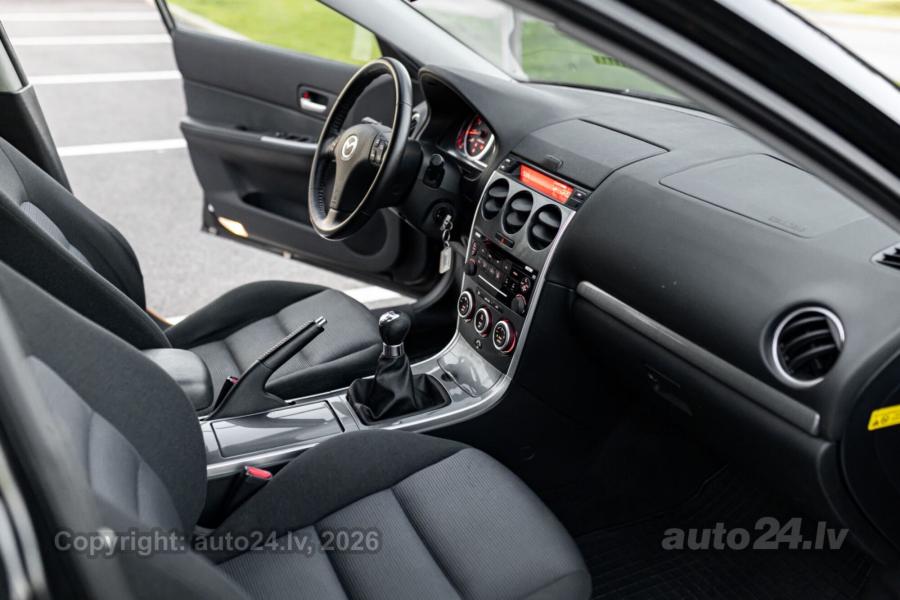 Melns Mazda 6 2007 Tallina, ar dzinēja tilpumu 2.00 L un nobraukumu 148 tūkst. km par 1999 €, foto 14 vietnē AUTOMOTO.COM.LV