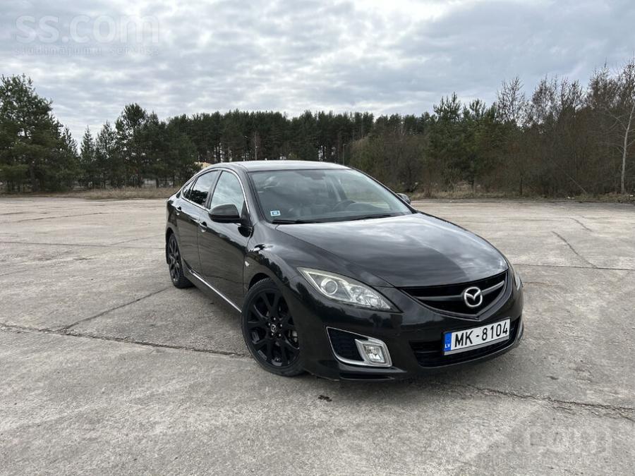 Melns Mazda 6 2008 Daugavpils, ar dzinēja tilpumu 2.20 L un nobraukumu 280 tūkst. km par 1800 €, foto 1 vietnē AUTOMOTO.COM.LV