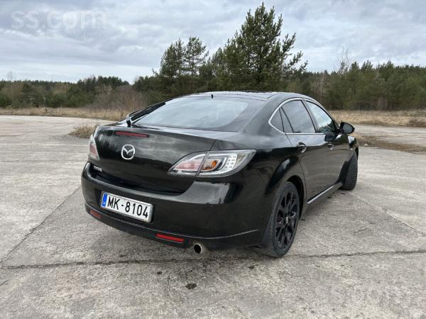 Melns Mazda 6 2008 Daugavpils, ar dzinēja tilpumu 2.20 L un nobraukumu 280 tūkst. km par 1800 €, foto 5 vietnē AUTOMOTO.COM.LV