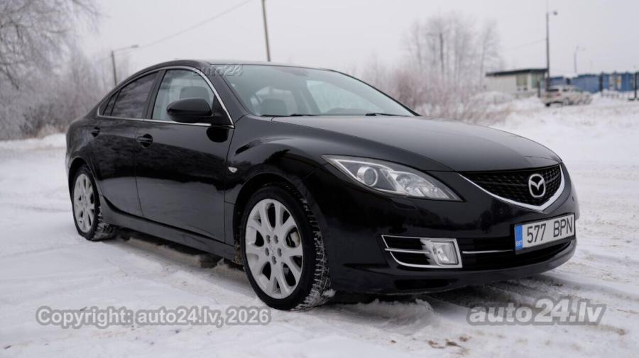 Melns Mazda 6 2008 Tallina, ar dzinēja tilpumu 2.00 L un nobraukumu 310 tūkst. km par 2699 €, foto 2 vietnē AUTOMOTO.COM.LV