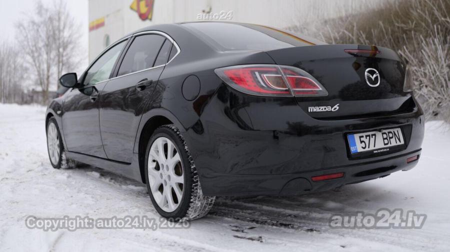 Melns Mazda 6 2008 Tallina, ar dzinēja tilpumu 2.00 L un nobraukumu 310 tūkst. km par 2699 €, foto 3 vietnē AUTOMOTO.COM.LV