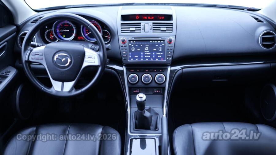 Melns Mazda 6 2008 Tallina, ar dzinēja tilpumu 2.00 L un nobraukumu 310 tūkst. km par 2699 €, foto 13 vietnē AUTOMOTO.COM.LV