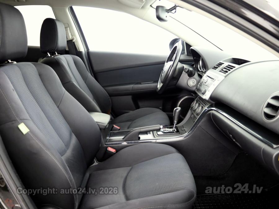 Black Mazda 6 2008 in Tallinn, with an engine capacity of 2.00 L and mileage of 325 thousand km for 2299 €, photo 7 on AUTOMOTO.COM.LV