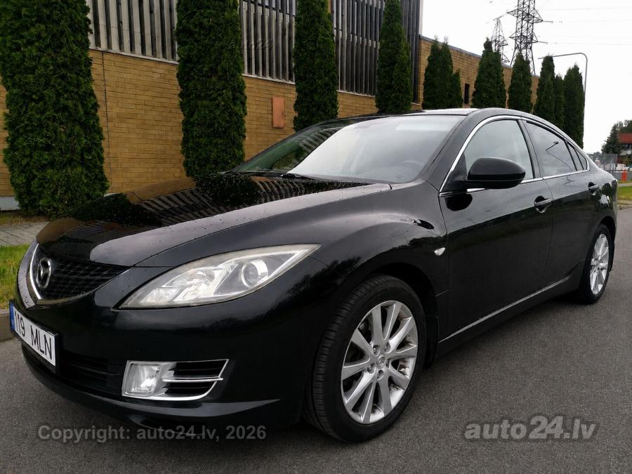 Black Mazda 6 2008 in Tartu, with an engine capacity of 2.00 L and mileage of 260 thousand km for 2390 €, photo 1 on AUTOMOTO.COM.LV