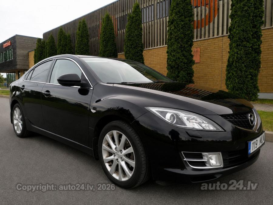 Black Mazda 6 2008 in Tartu, with an engine capacity of 2.00 L and mileage of 260 thousand km for 2390 €, photo 3 on AUTOMOTO.COM.LV