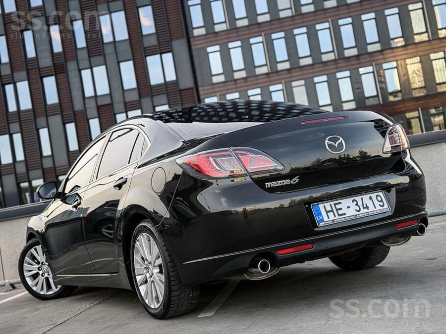 Melns Mazda 6 2008 Rīga, ar dzinēja tilpumu 2.00 L un nobraukumu 258 tūkst. km par 2250 €, foto 4 vietnē AUTOMOTO.COM.LV