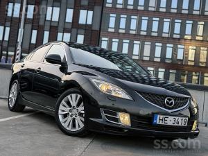 Melns Mazda 6 2008 Rīga, ar dzinēja tilpumu 2.00 L un nobraukumu 258 tūkst. km par 2250 €, foto 9 vietnē AUTOMOTO.COM.LV
