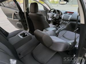 Melns Mazda 6 2008 Rīga, ar dzinēja tilpumu 2.00 L un nobraukumu 258 tūkst. km par 2250 €, foto 10 vietnē AUTOMOTO.COM.LV