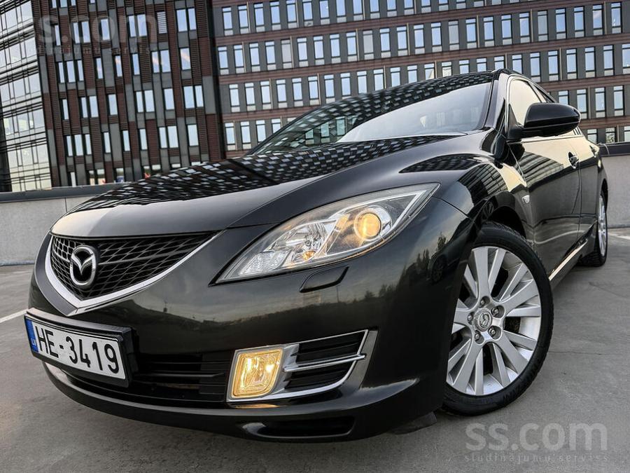 Melns Mazda 6 2008 Rīga, ar dzinēja tilpumu 2.00 L un nobraukumu 258 tūkst. km par 2250 €, foto 32 vietnē AUTOMOTO.COM.LV