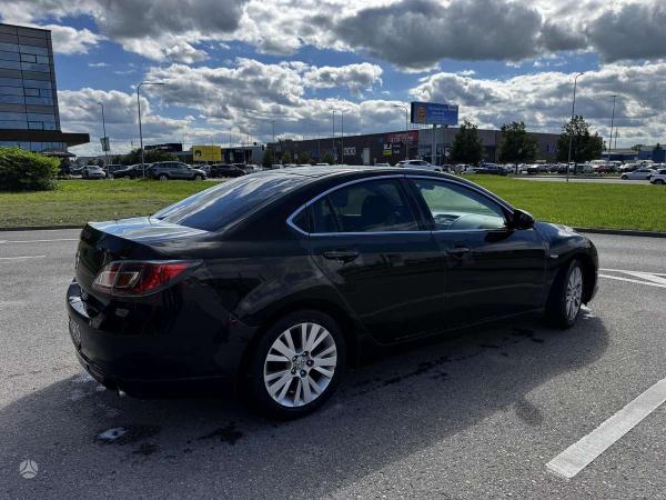 Melns Mazda 6 2008 Kauņa, ar dzinēja tilpumu 2.00 L un nobraukumu 234 tūkst. km par 1800 €, foto 2 vietnē AUTOMOTO.COM.LV