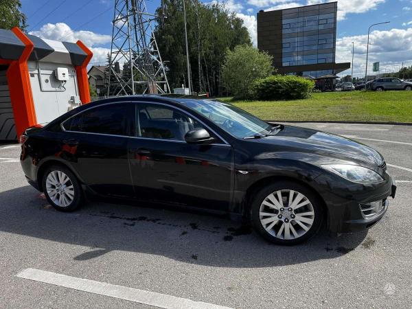 Black Mazda 6 2008 in Kaunas, with an engine capacity of 2.00 L and mileage of 234 thousand km for 1800 €, photo 1 on AUTOMOTO.COM.LV