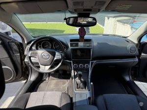 Black Mazda 6 2008 in Kaunas, with an engine capacity of 2.00 L and mileage of 234 thousand km for 1800 €, photo 14 on AUTOMOTO.COM.LV
