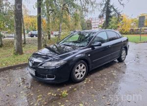 Черный Мазда 6 2008 в Айзкраукле, объемом двигателя 2.20 л и пробегом 247 тыс. км за 2100 €, фото  на AUTOMOTO.COM.LV