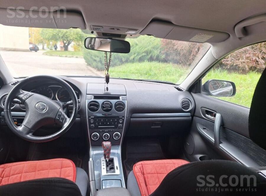 Melns Mazda 6 2008 Aizkraukle, ar dzinēja tilpumu 2.20 L un nobraukumu 247 tūkst. km par 2100 €, foto 3 vietnē AUTOMOTO.COM.LV