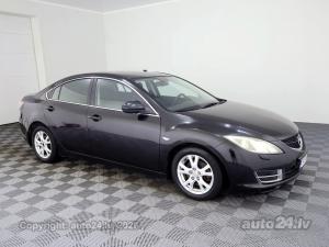 Melns Mazda 6 2008 Tallina, ar dzinēja tilpumu 1.80 L un nobraukumu 286 tūkst. km par 899 €, foto  vietnē AUTOMOTO.COM.LV