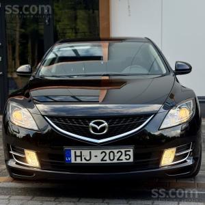 Черный Мазда 6 2008 в Рига, объемом двигателя 2.00 л и пробегом 174 тыс. км за 3550 €, фото 6 на AUTOMOTO.COM.LV