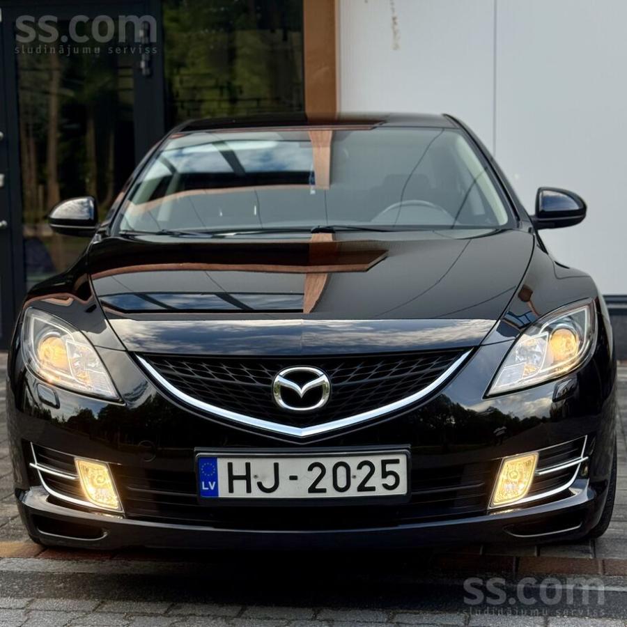 Черный Мазда 6 2008 в Рига, объемом двигателя 2.00 л и пробегом 174 тыс. км за 3550 €, фото 6 на AUTOMOTO.COM.LV