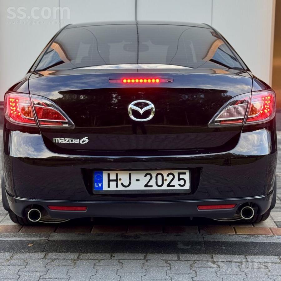 Черный Мазда 6 2008 в Рига, объемом двигателя 2.00 л и пробегом 174 тыс. км за 3550 €, фото 17 на AUTOMOTO.COM.LV