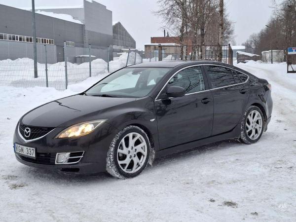 Melns Mazda 6 2009 Plungė, ar dzinēja tilpumu 2.18 L un nobraukumu 421 tūkst. km par 1950 €, foto 1 vietnē AUTOMOTO.COM.LV