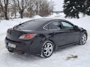 Melns Mazda 6 2009 Plungė, ar dzinēja tilpumu 2.18 L un nobraukumu 421 tūkst. km par 1950 €, foto 4 vietnē AUTOMOTO.COM.LV