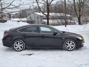 Melns Mazda 6 2009 Plungė, ar dzinēja tilpumu 2.18 L un nobraukumu 421 tūkst. km par 1950 €, foto 5 vietnē AUTOMOTO.COM.LV