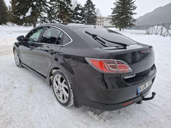 Melns Mazda 6 2009 Plungė, ar dzinēja tilpumu 2.18 L un nobraukumu 421 tūkst. km par 1950 €, foto 10 vietnē AUTOMOTO.COM.LV