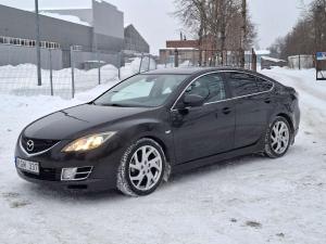 Melns Mazda 6 2009 Plungė, ar dzinēja tilpumu 2.18 L un nobraukumu 422 tūkst. km par 1450 €, foto  vietnē AUTOMOTO.COM.LV