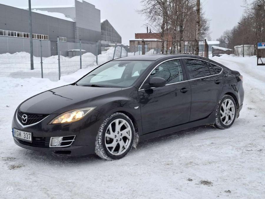 Melns Mazda 6 2009 Plungė, ar dzinēja tilpumu 2.18 L un nobraukumu 422 tūkst. km par 1450 €, foto 1 vietnē AUTOMOTO.COM.LV