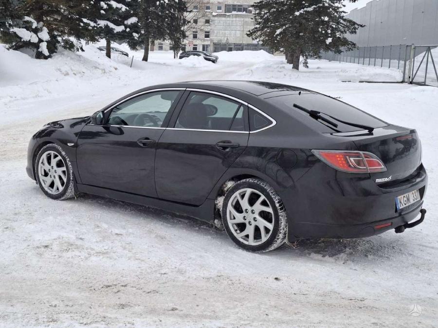 Melns Mazda 6 2009 Plungė, ar dzinēja tilpumu 2.18 L un nobraukumu 422 tūkst. km par 1450 €, foto 3 vietnē AUTOMOTO.COM.LV