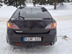 Melns Mazda 6 2009 Plungė, ar dzinēja tilpumu 2.18 L un nobraukumu 422 tūkst. km par 1450 €, foto 4 vietnē AUTOMOTO.COM.LV
