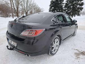 Melns Mazda 6 2009 Plungė, ar dzinēja tilpumu 2.18 L un nobraukumu 422 tūkst. km par 1450 €, foto 13 vietnē AUTOMOTO.COM.LV