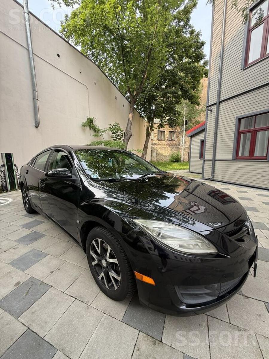 Melns Mazda 6 2009 Rīga, ar dzinēja tilpumu 2.50 L un nobraukumu 110 tūkst. km par 1700 €, foto 8 vietnē AUTOMOTO.COM.LV