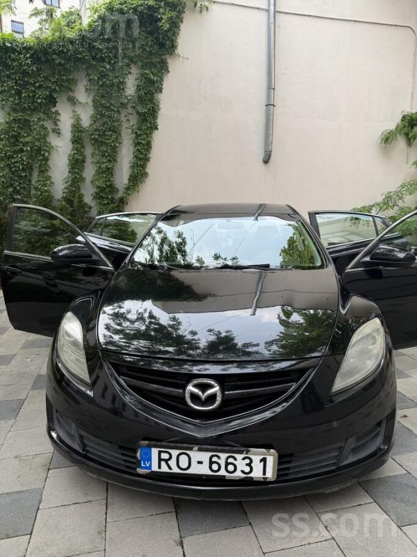 Melns Mazda 6 2009 Rīga, ar dzinēja tilpumu 2.50 L un nobraukumu 110 tūkst. km par 1200 €, foto 2 vietnē AUTOMOTO.COM.LV