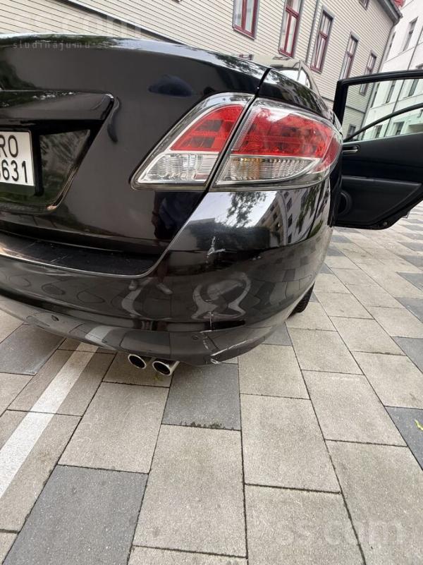 Melns Mazda 6 2009 Rīga, ar dzinēja tilpumu 2.50 L un nobraukumu 110 tūkst. km par 1200 €, foto 5 vietnē AUTOMOTO.COM.LV