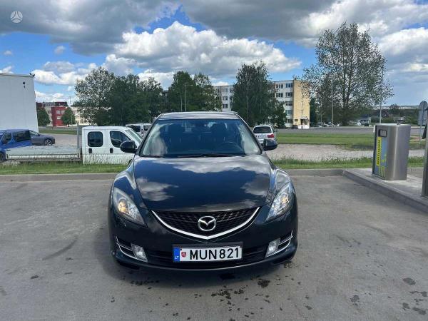 Черный Мазда 6 2009 в Каунас, объемом двигателя 2.00 л и пробегом 310 тыс. км за 2000 €, фото 1 на AUTOMOTO.COM.LV