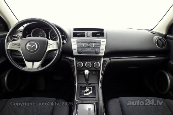 Black Mazda 6 2009 in Tallinn, with an engine capacity of 2.00 L and mileage of 222 thousand km for 2699 €, photo 6 on AUTOMOTO.COM.LV