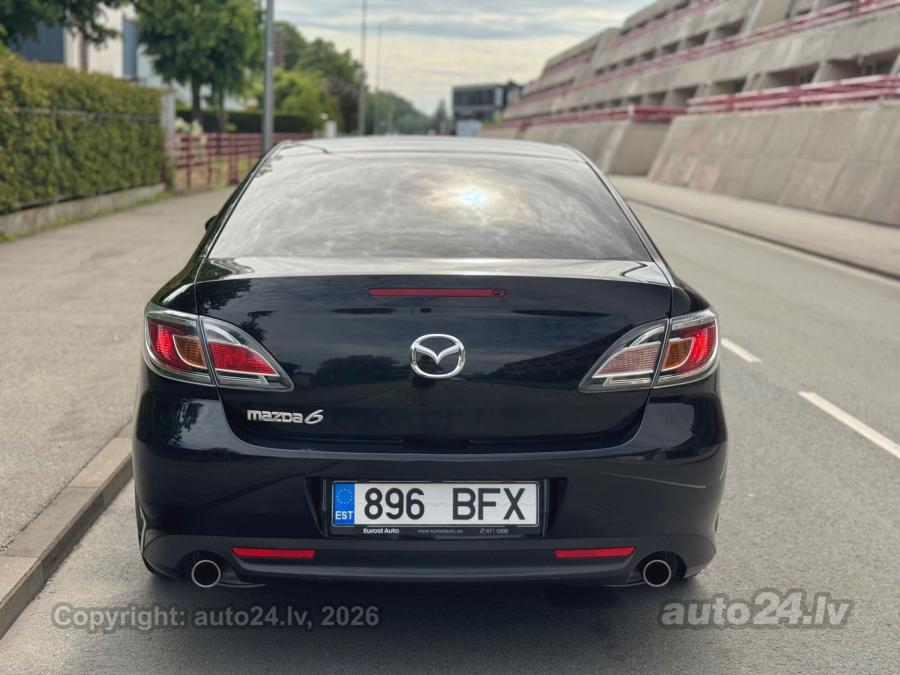 Black Mazda 6 2011 in Tallinn, with an engine capacity of 2.00 L and mileage of 243 thousand km for 3900 €, photo 8 on AUTOMOTO.COM.LV