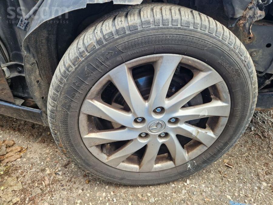 Black Mazda 6 2011 in Daugavpils, with an engine capacity of 2.20 L and mileage of 259 thousand km for 1200 €, photo 6 on AUTOMOTO.COM.LV
