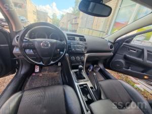 Black Mazda 6 2011 in Daugavpils, with an engine capacity of 2.20 L and mileage of 259 thousand km for 1200 €, photo 9 on AUTOMOTO.COM.LV