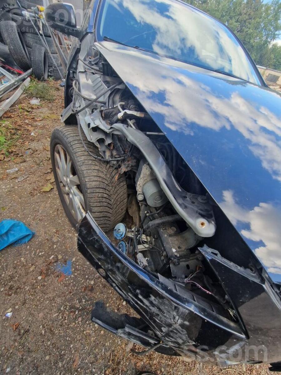 Black Mazda 6 2011 in Daugavpils, with an engine capacity of 2.20 L and mileage of 259 thousand km for 1200 €, photo 12 on AUTOMOTO.COM.LV